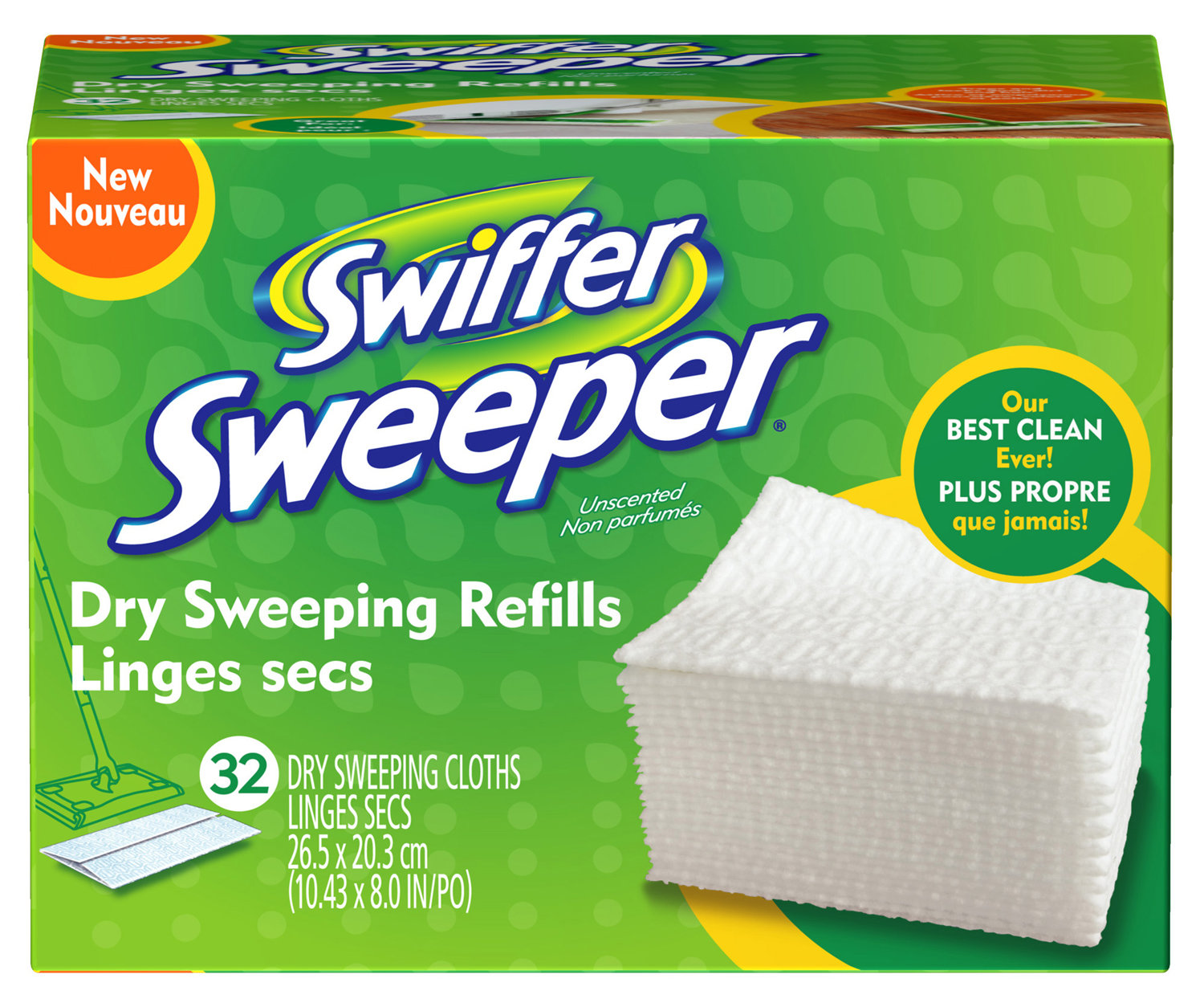 Swiffer Dry Sweeping Refill Cleaning Cloth & Reviews - Wayfair Canada