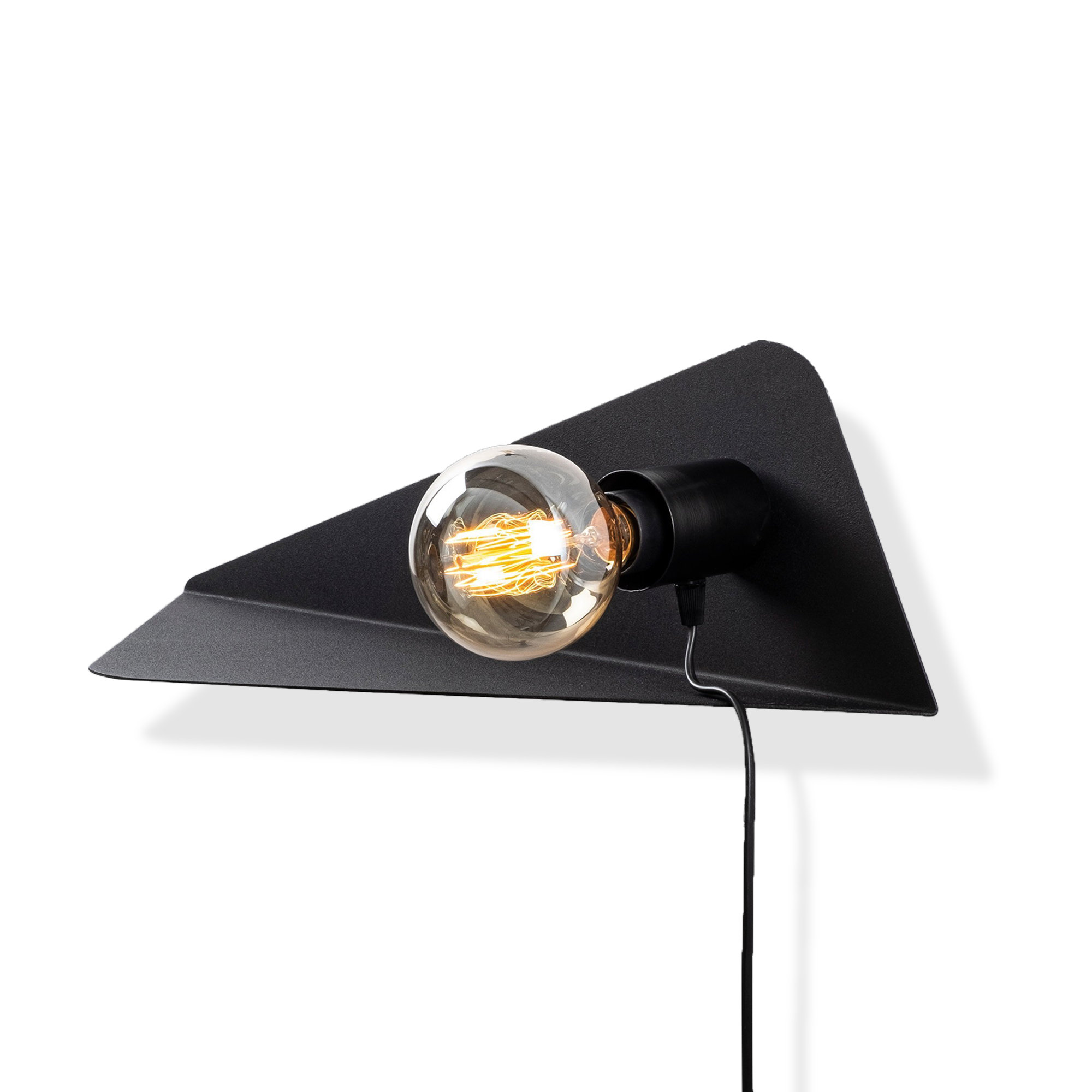 17 Stories Metal Body Pluggable Wall Sconce | Wayfair