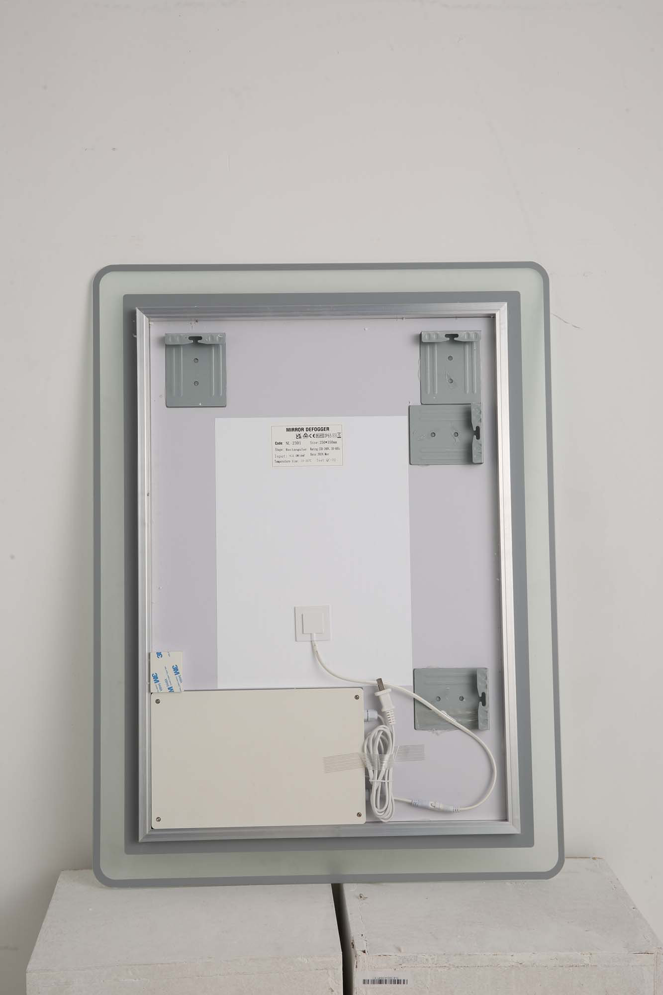 Ivy Bronx Bathroom Mirror With Led Lights , Anti-Fog Lighted Vanity ...