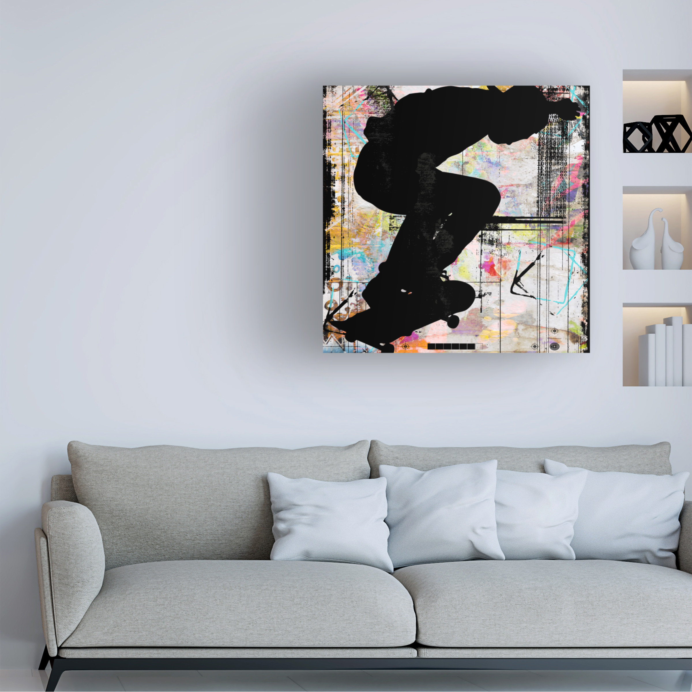 Trinx Lightboxjournal ''Extreme Skate Boarder 5'' Canvas Art - Wayfair ...