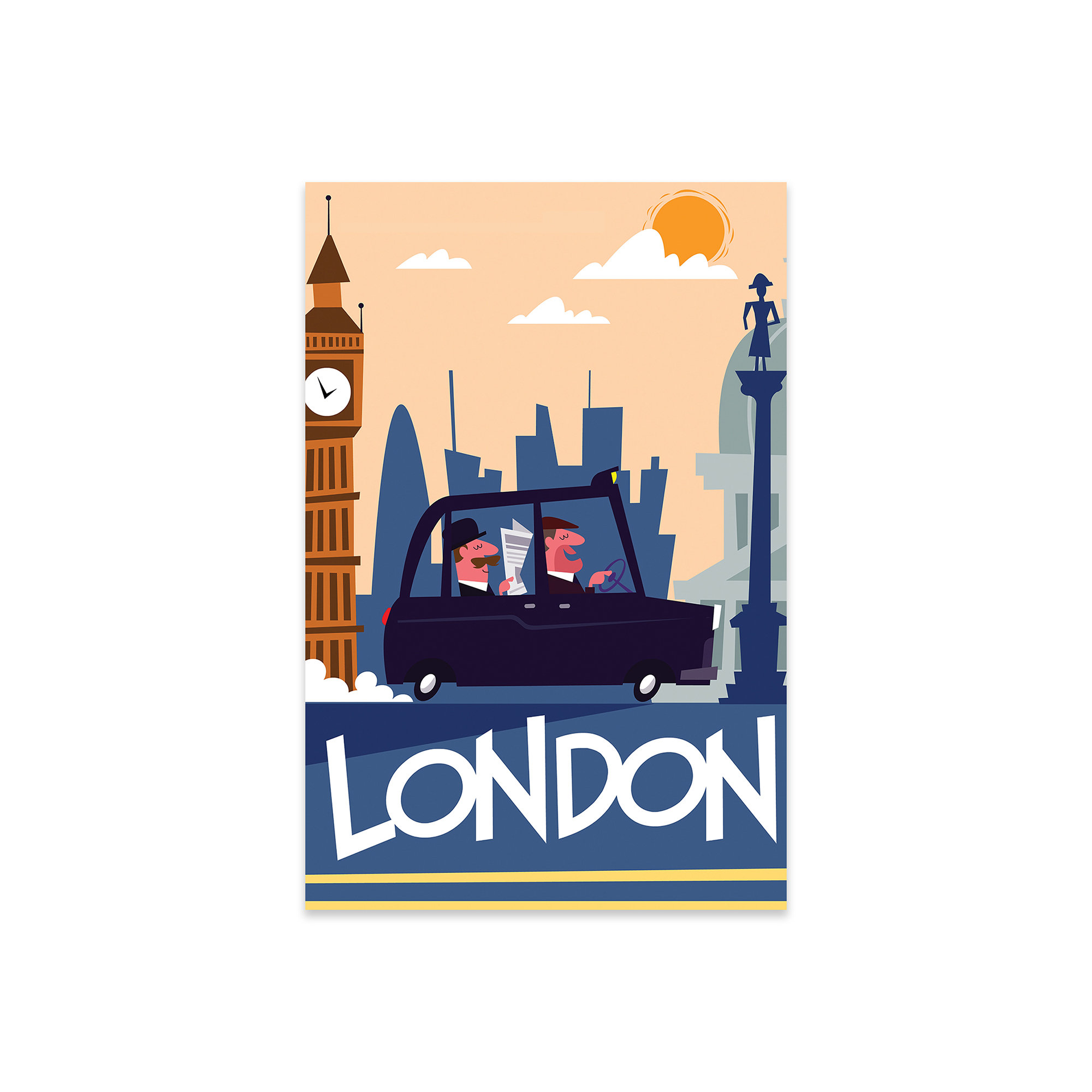 Ebern Designs London Taxi Print On Acrylic Glass - Wayfair Canada