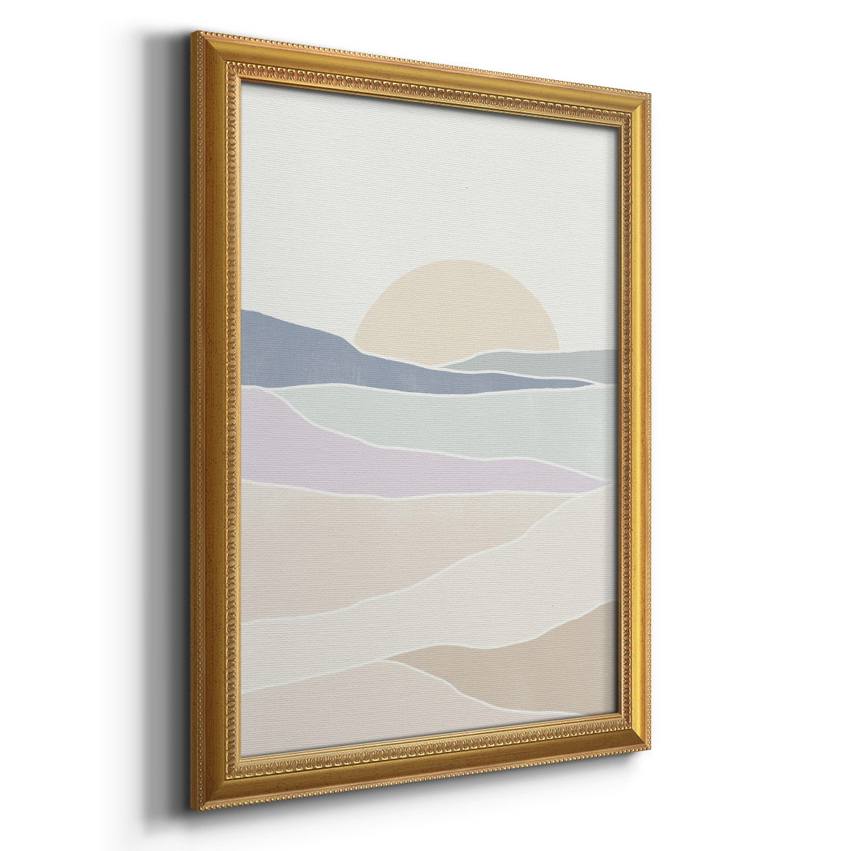 Orren Ellis Wave Tableau II Premium Framed Canvas- Ready To Hang | Wayfair