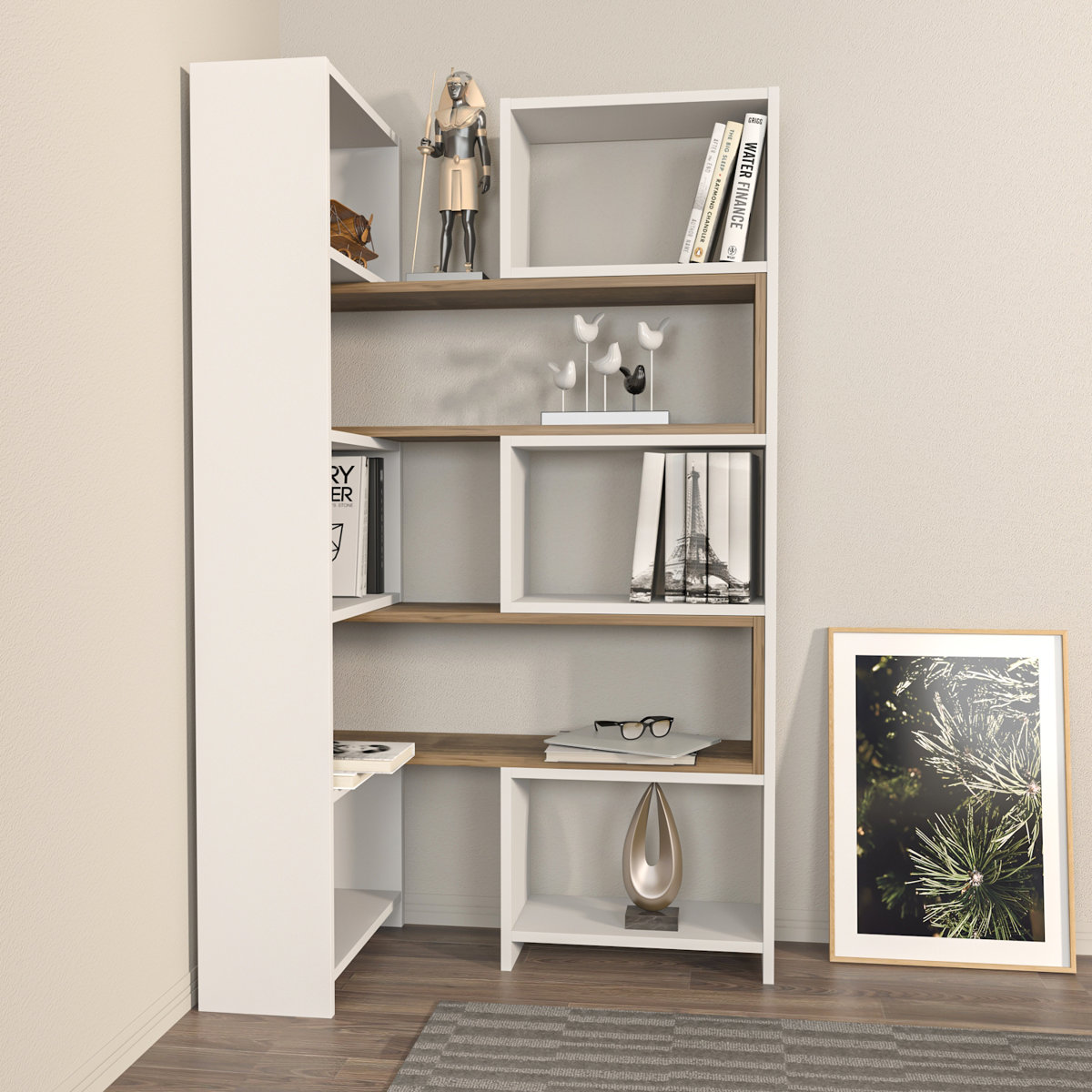 Latitude Run Lilea Bookcase | Wayfair.co.uk