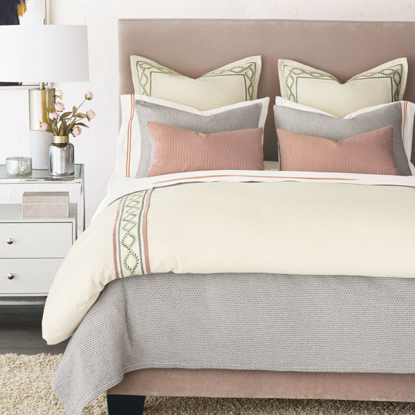 Eastern Accents Marguerite Farmhouse / Country Linen Comforter | Wayfair
