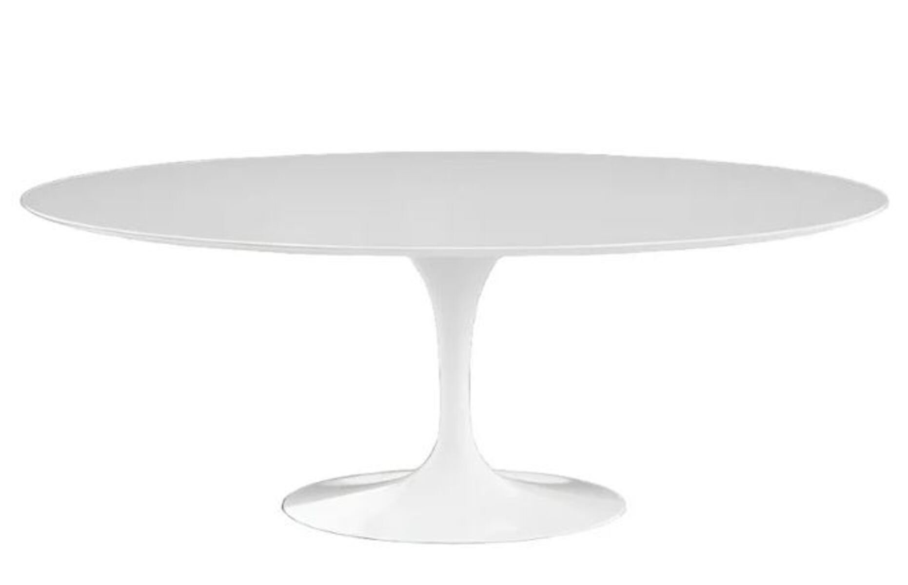 Corrigan Studio® Santorini Oval Shiny Mdf Dining Table | Wayfair
