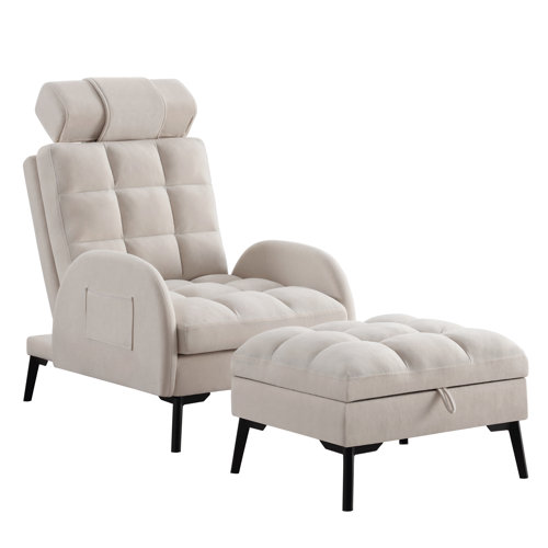 Ivory & Cream Accent Chairs You'll Love | Wayfair