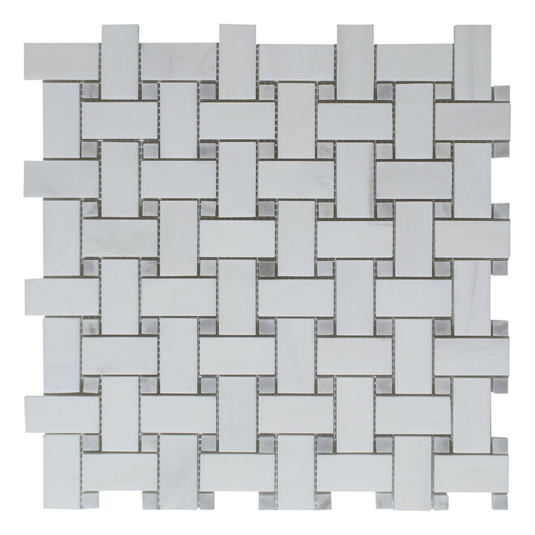 SAMPLE - Dolomite Natural Stone Mosaic Tile | Joss & Main