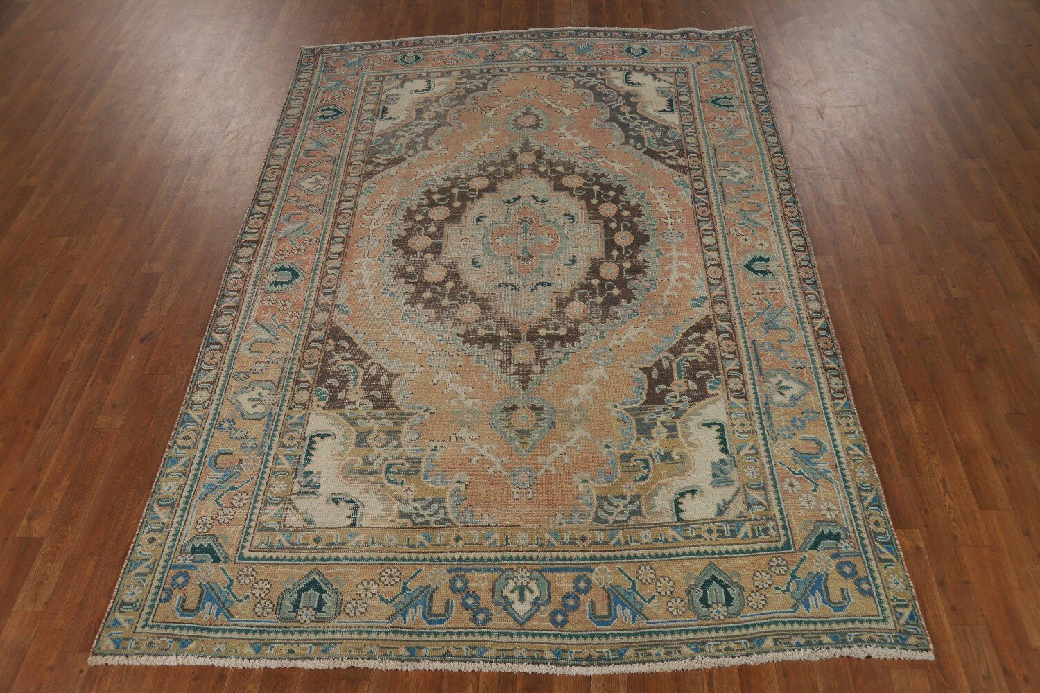 Wildon Home® Vintage Wool Traditional Area Rug 7x9 | Wayfair
