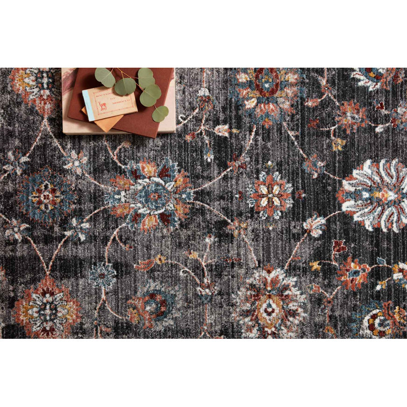 World Menagerie Leonara Power Loom Gray Rug | Wayfair