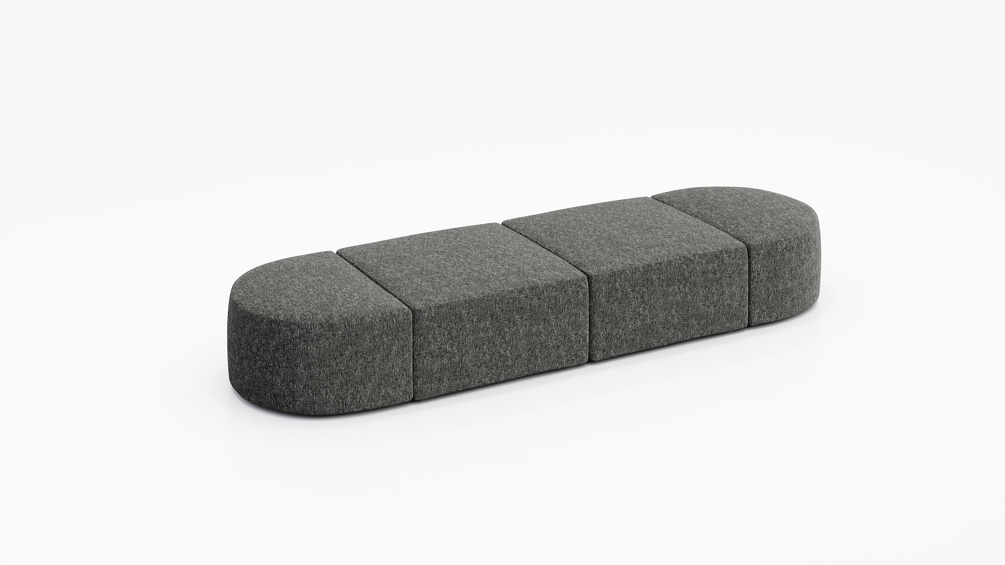 KFI Studios 4 Person Modular Seating-Fabric | Wayfair