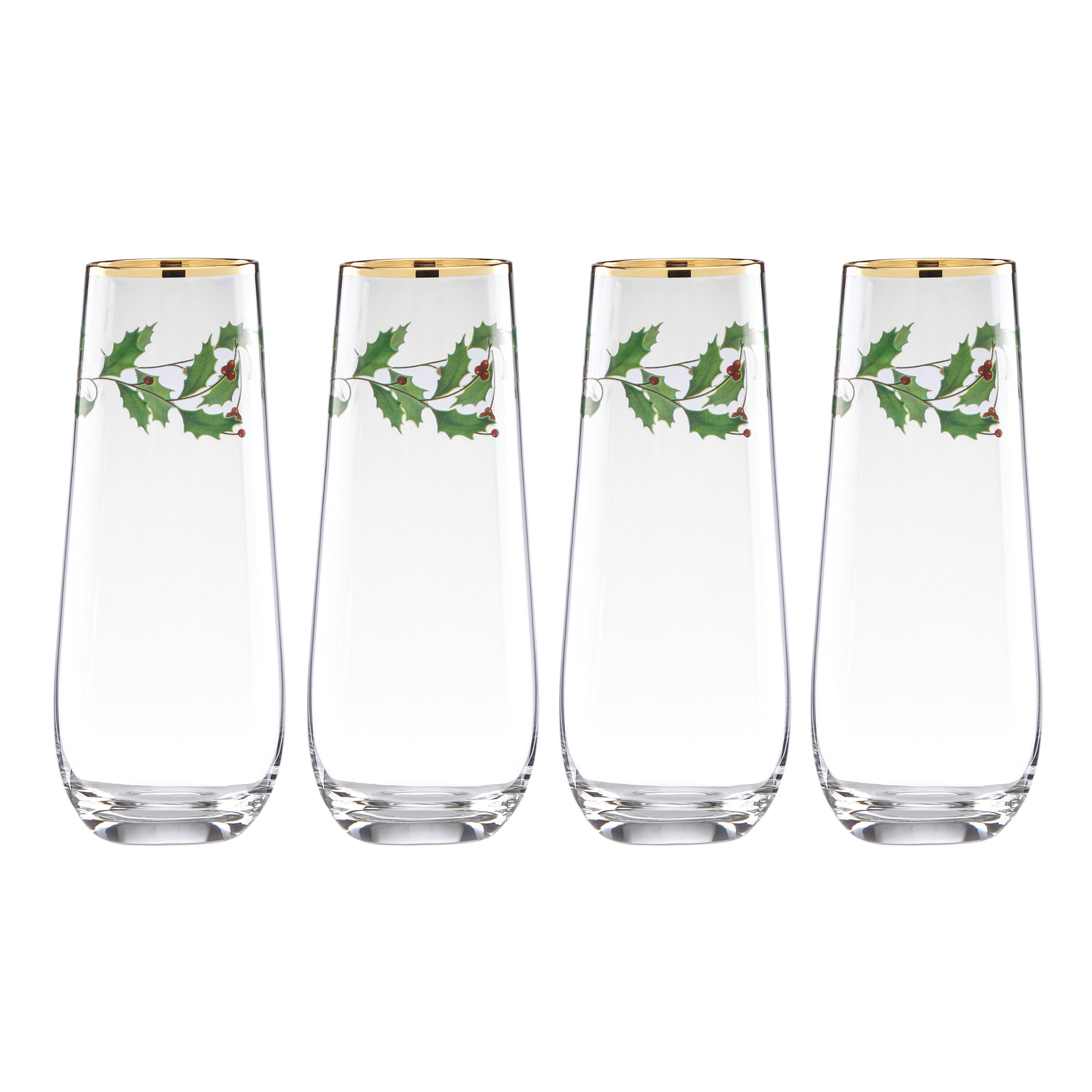 Lenox Holiday 4-Piece Glassware Set & Reviews - Wayfair Canada