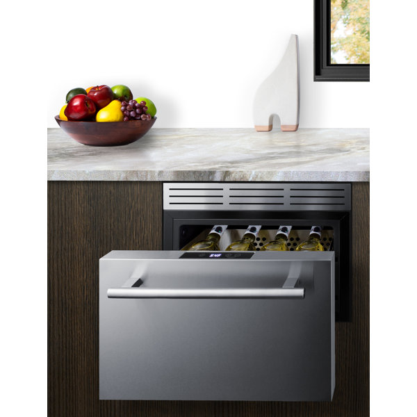 Summit Appliance 18" Wide Stainless Steel/Panel Ready Door Built-In ...