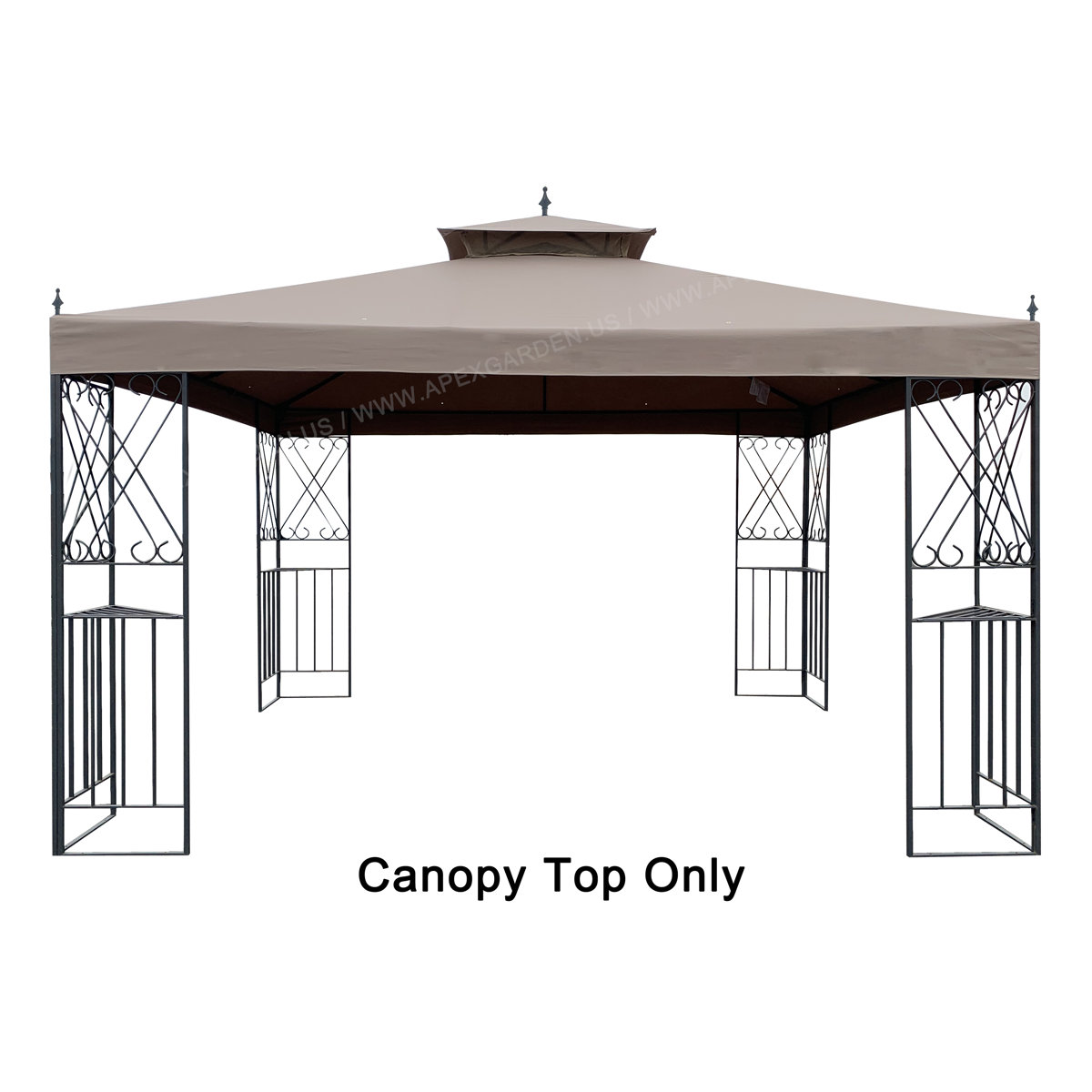 APEX GARDEN Replacement Canopy Top for 10' x 12' Monterey Gazebo | Wayfair