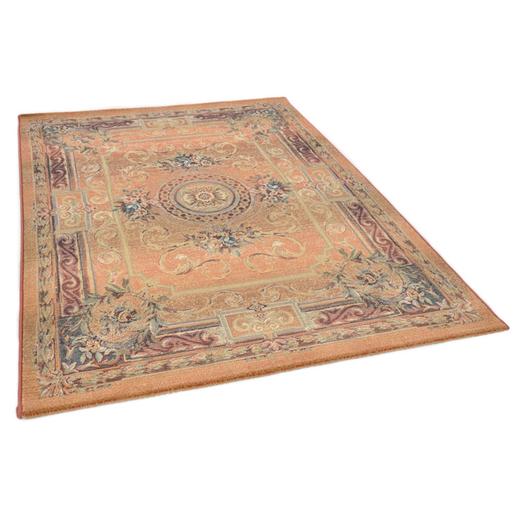 Theko Gabiro Rust Orange Rug | Wayfair.co.uk