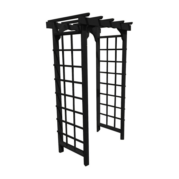 A&L Furniture Western Red Cedar 3 ft. Morgan Wood Arbor & Reviews | Wayfair