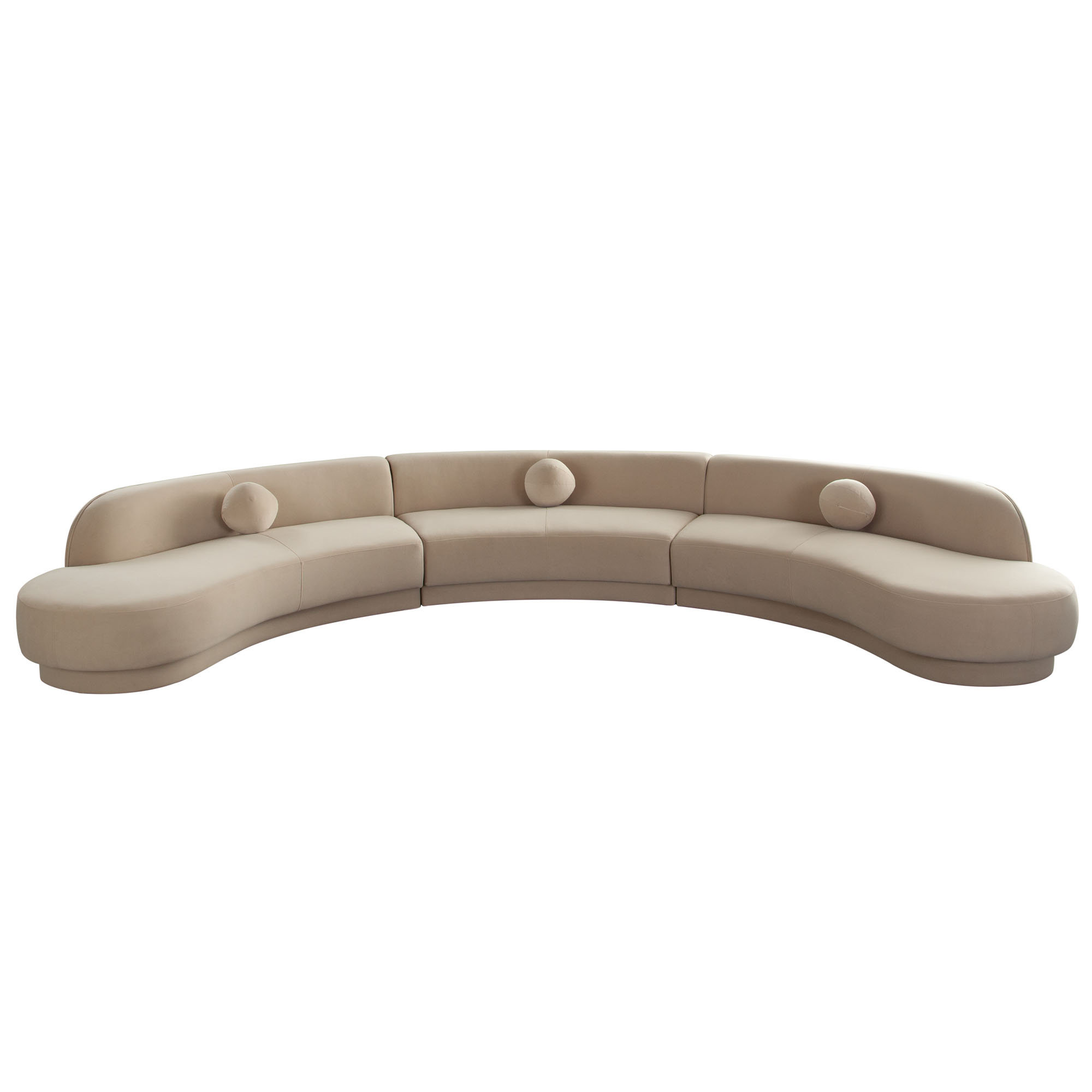 Diamond Sofa Zelda 3 - Piece Upholstered Corner Sectional | Wayfair