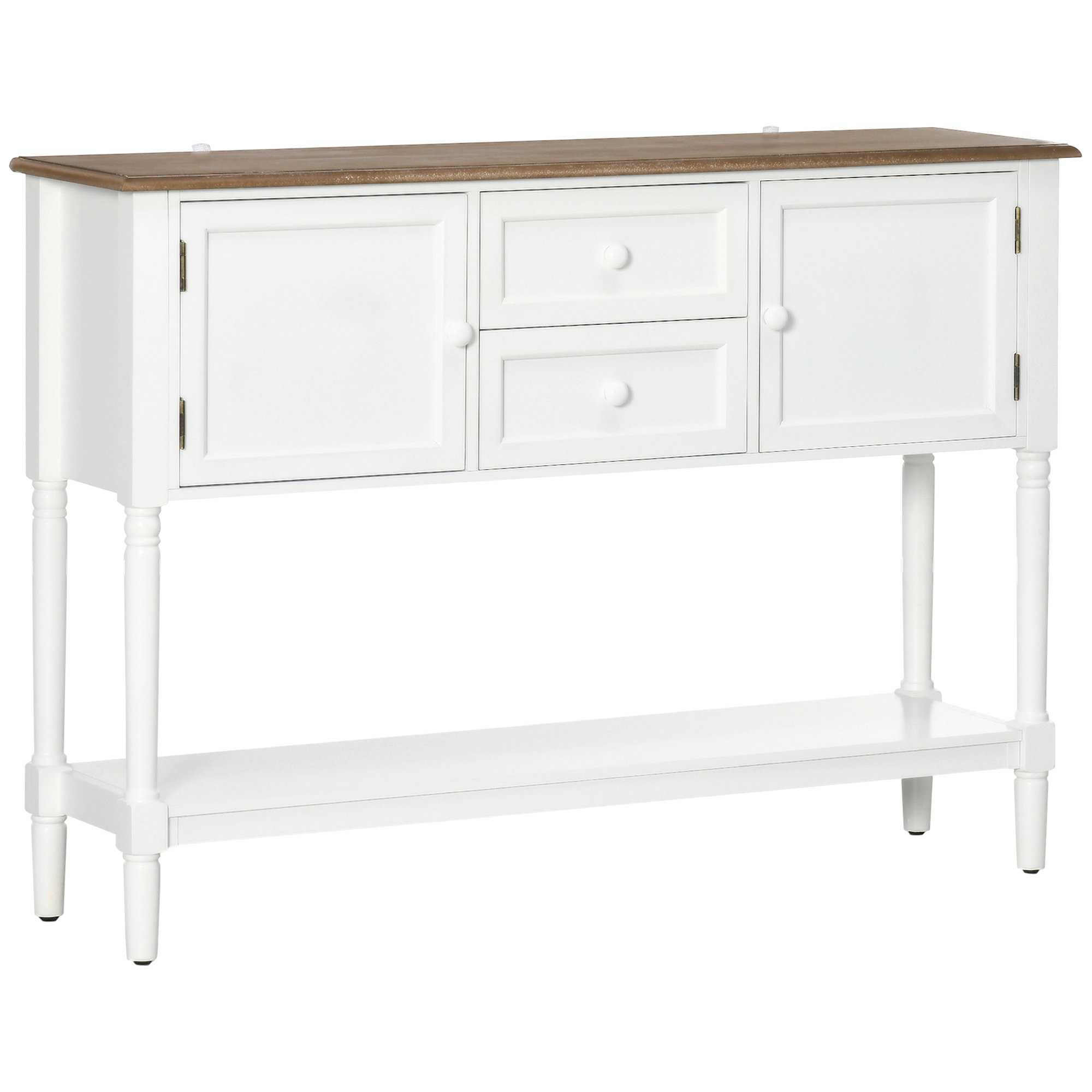Ophelia & Co. Console Table With Drawers, Vintage Entryway Table With 2 ...