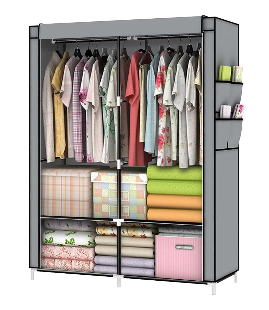 Rebrilliant Closet Portable Closet Organizer Portable Wardrobe Closet ...