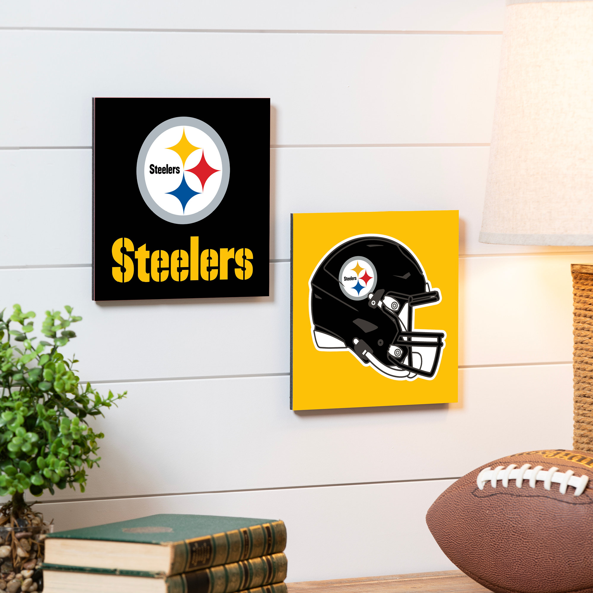 Evergreen Enterprises, Inc Pittsburgh Steelers Moveable Wall Tile Print ...