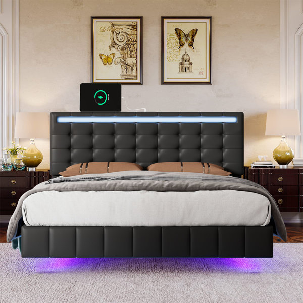 Latitude Run® Taryne Upholstered Bed - Wayfair Canada