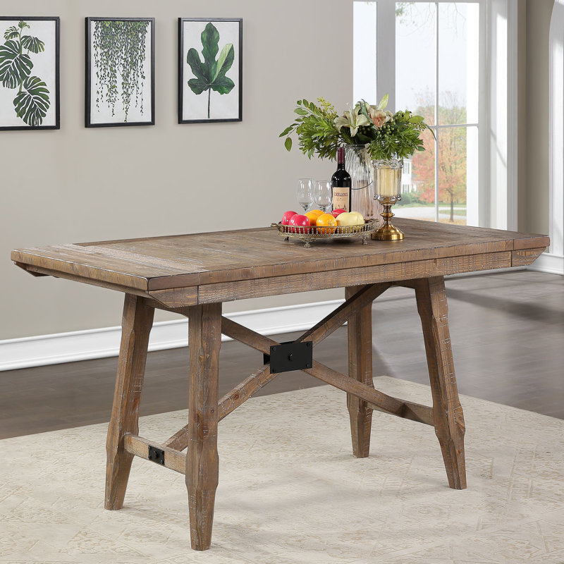 Wildon Home® Surbit Bagnall Counter Height Extendable Dining Table ...