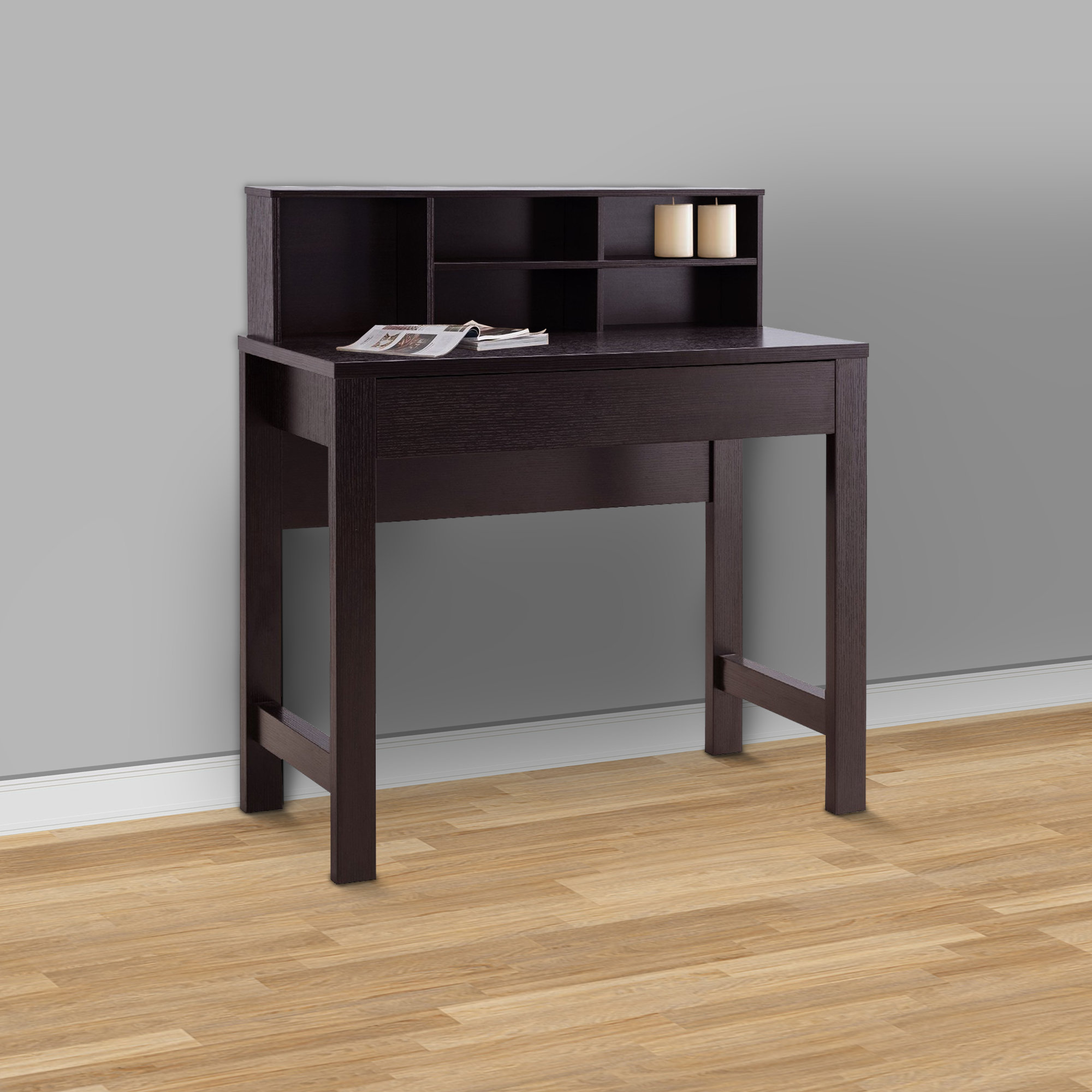 Wade Logan® Desk with Hutch | Wayfair