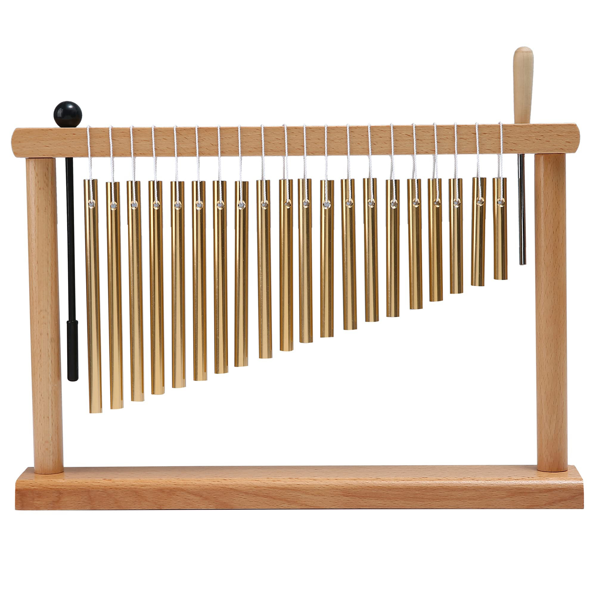 Latitude Run® 20-Tone Desktop Wind Chime Music Percussion Instrument ...