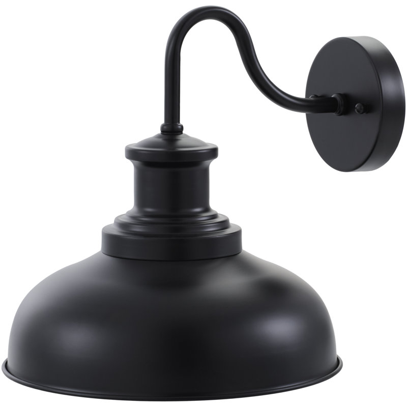 Breakwater Bay Grealish Iron Plug-in Wall Sconce | Wayfair