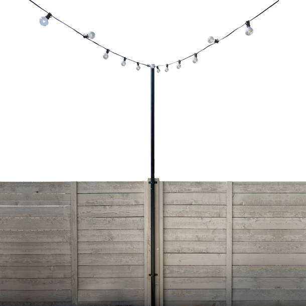ningbohongzhuankejiyouxiangongsi 4-Pack String Light Pole for Outdoor ...