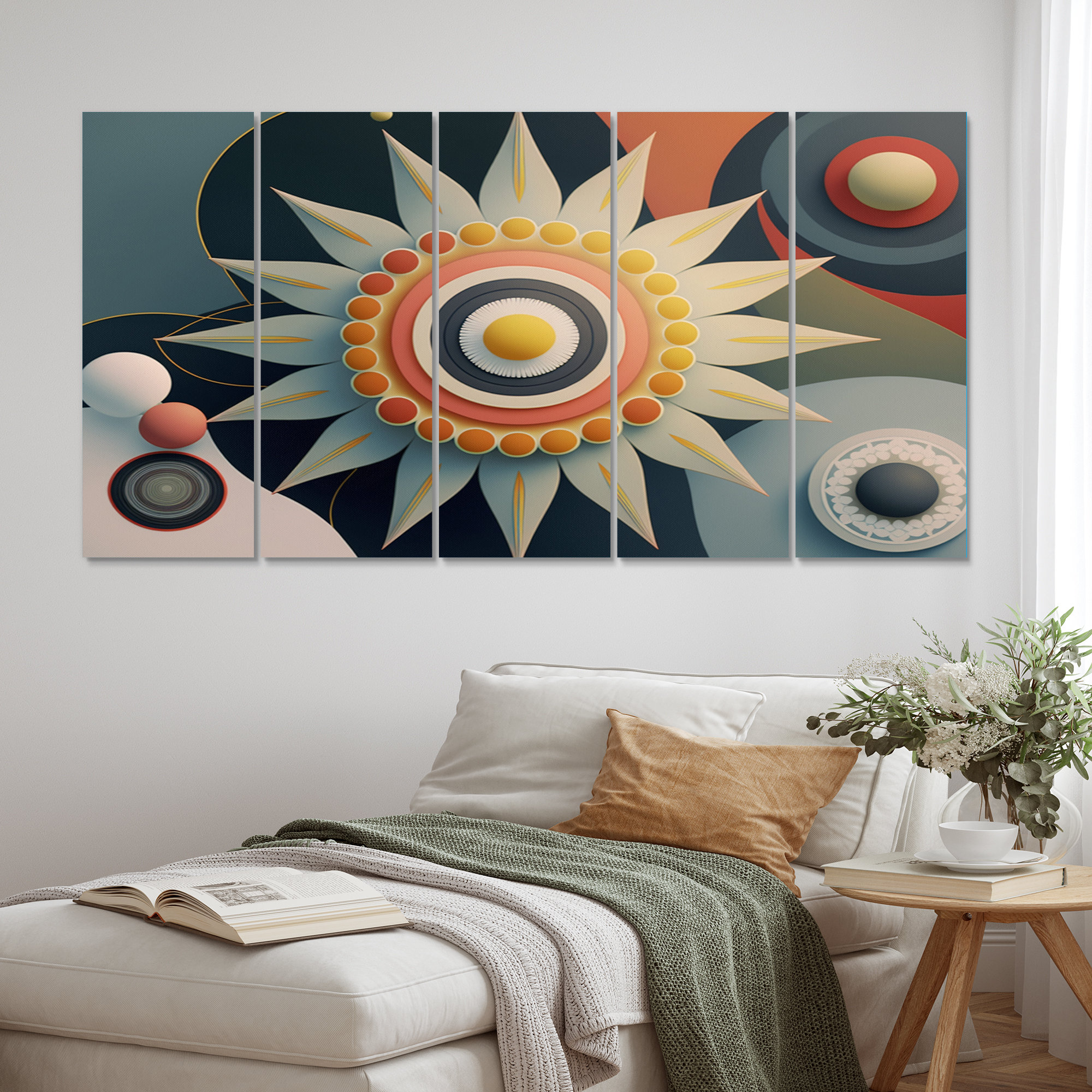 Red Barrel Studio Occult Effervescence Of Spirit V - Modern Geometric ...