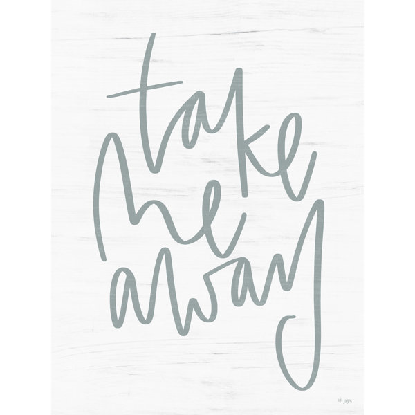 Trinx " Take Me Away " | Wayfair