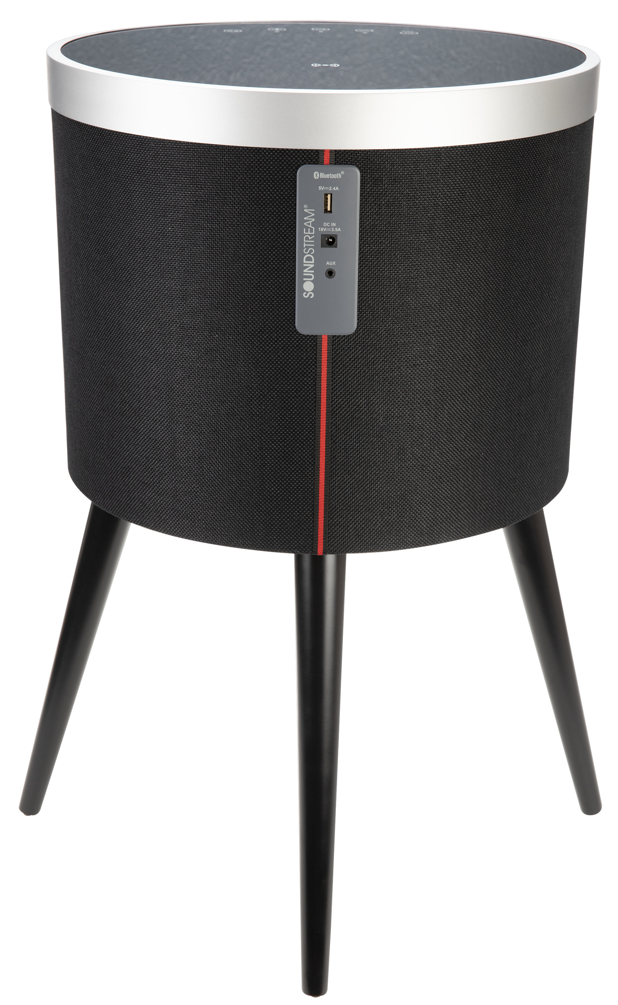 Brayden Studio Dannalee Sound Table by SoundStream Built-in Speaker ...