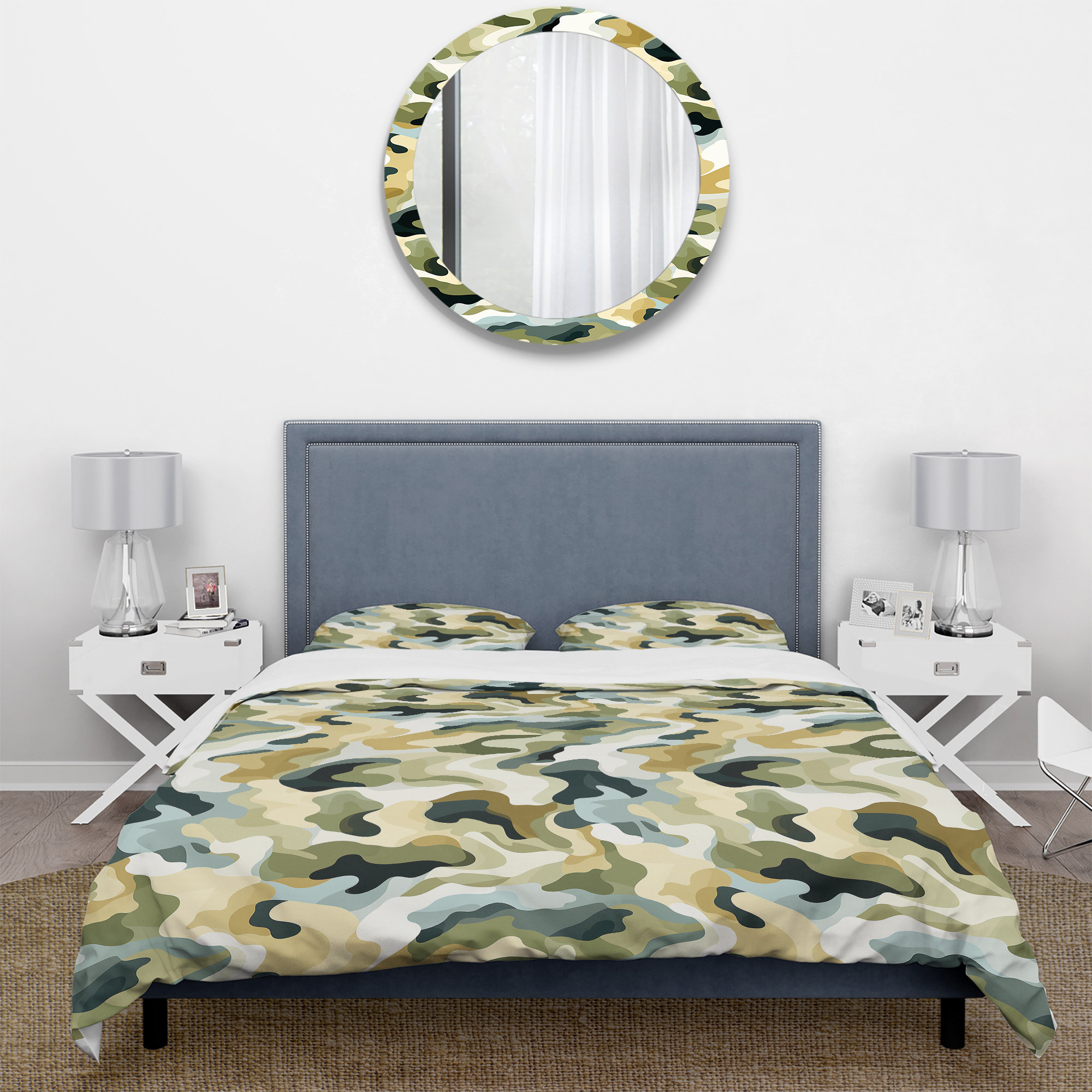 Design Art Desert Oasis Ideational Current Bedding | Wayfair