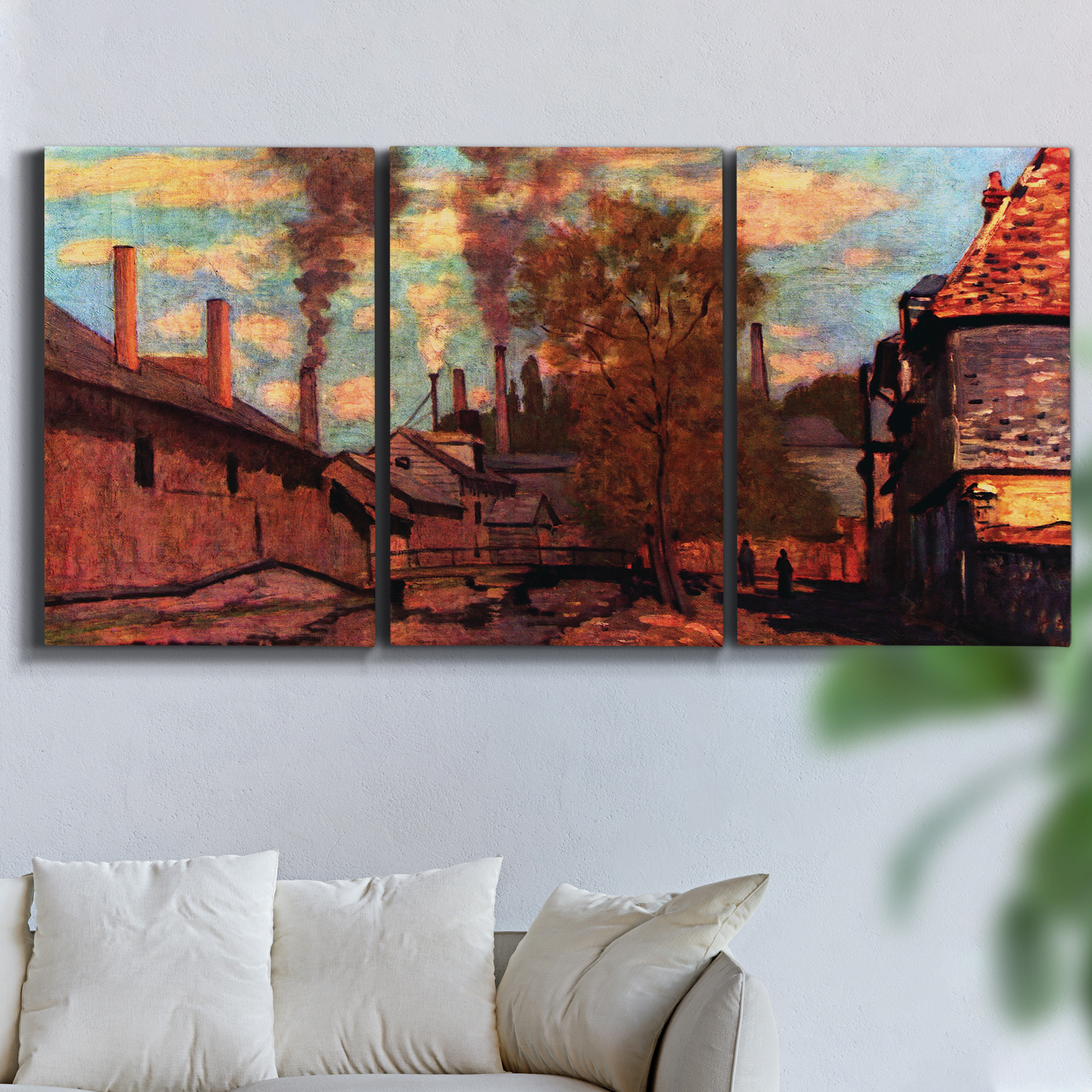 Wildon Home® Subtle Beach - Multi Piece Framed Canvas - Wayfair Canada