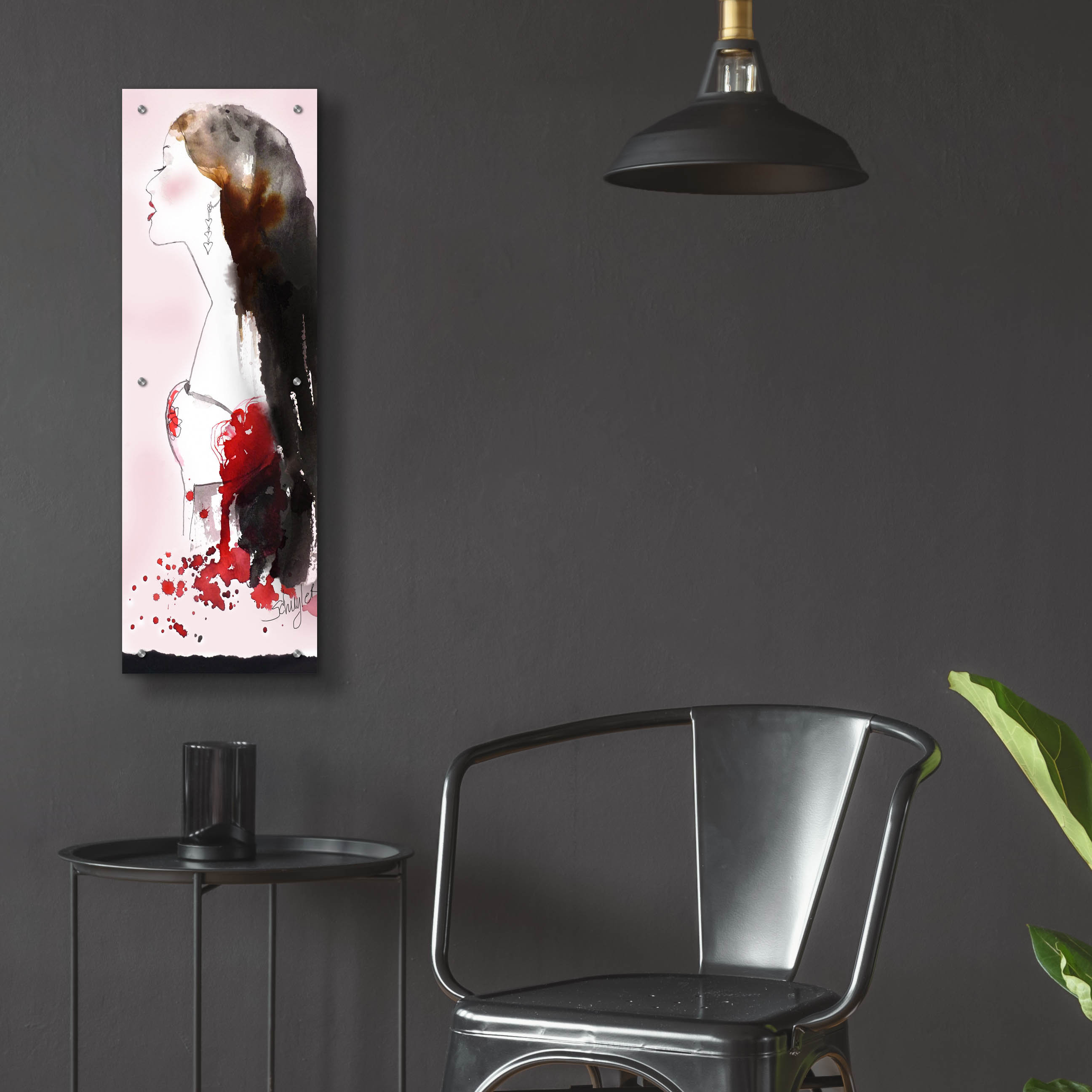 Ivy Bronx " Heart Girl " by Schuyler Rideout | Wayfair