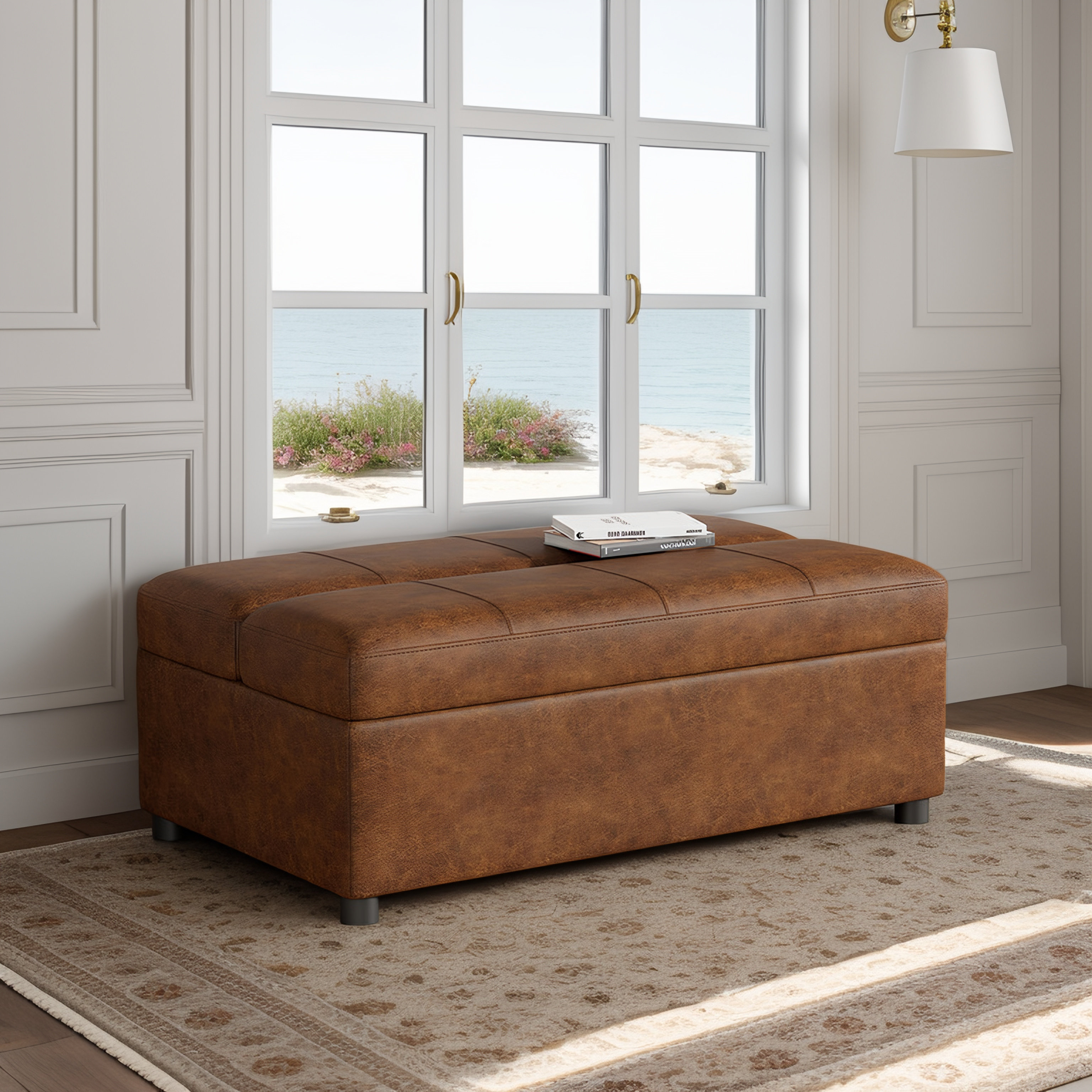 Latitude Run® Sleeper Bed, Pull Out Ottoman Bed with Mattress ...