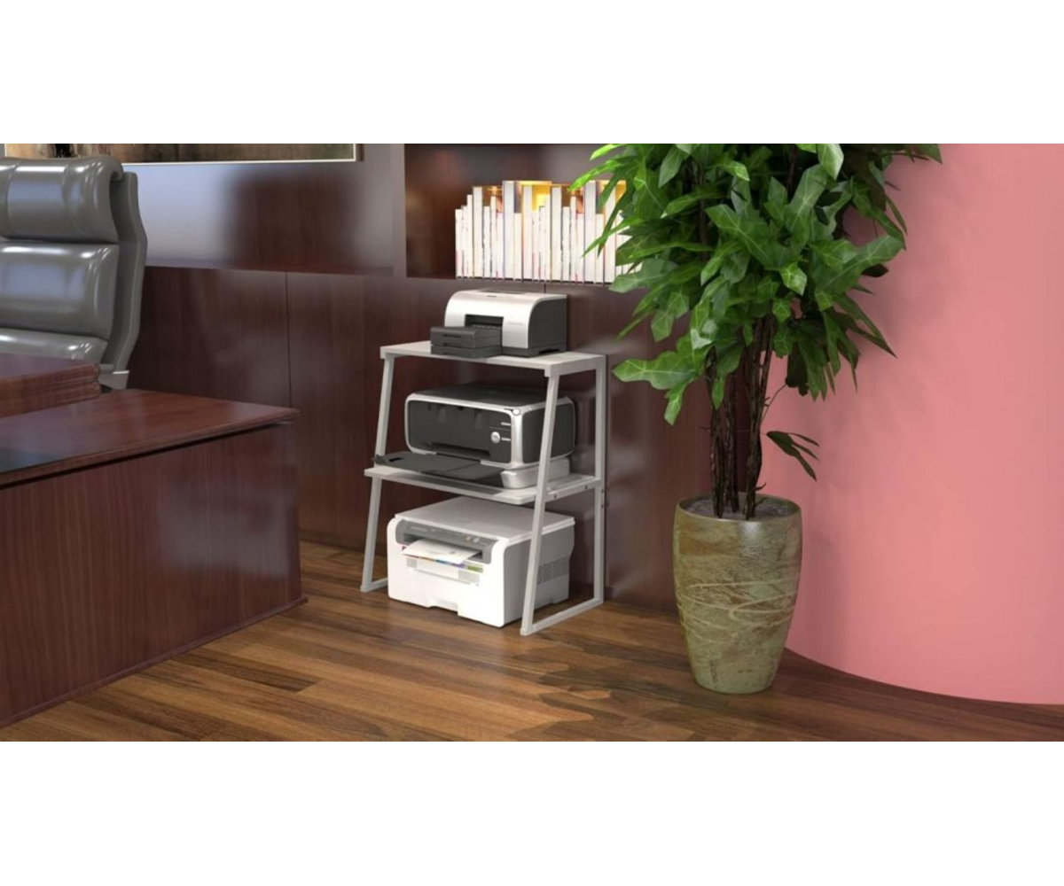 Passetas Printer Stand,Printer Stand Table Shelf Cabinet Desk With ...