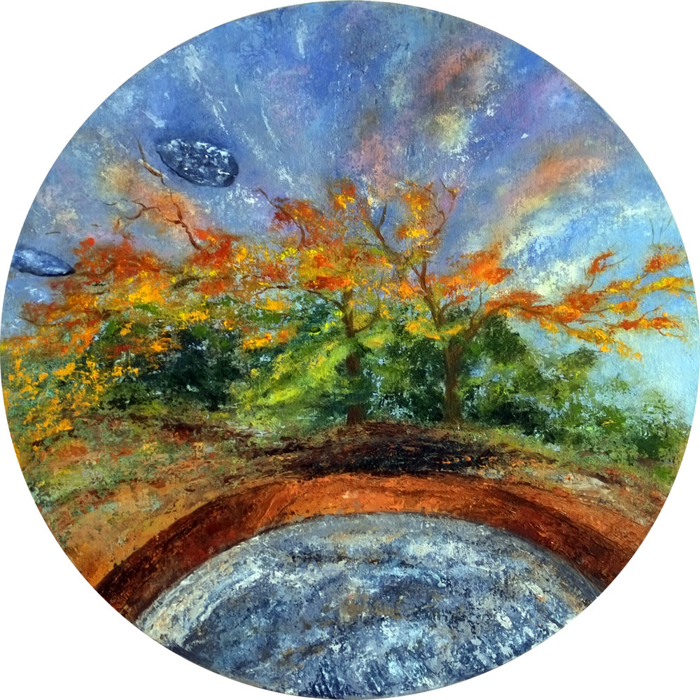 Robert Allen Cano Crystals by Ana Maria Morillo - Wrapped Canvas ...