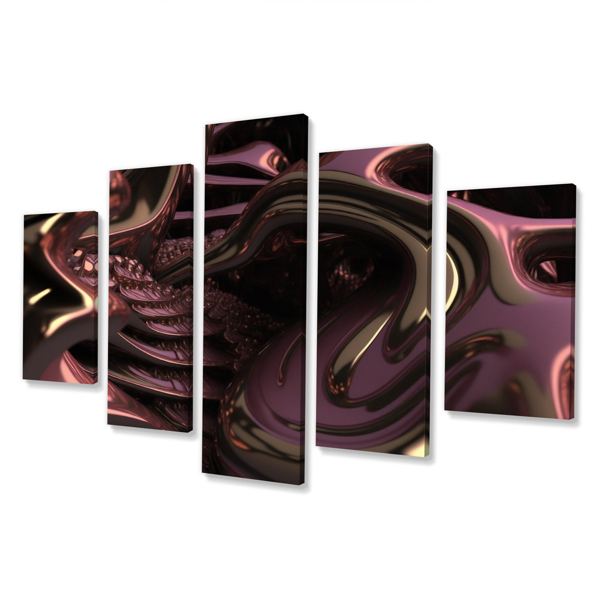 Design Art Futuristic Labyrinth Maze Matrix - Modern Geometric Wall ...