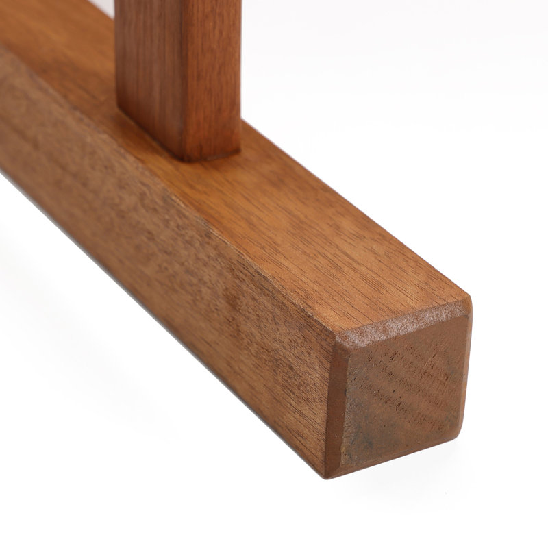 Loon Peak® Natural Solid Wood 47.2-Inch Long Rectangle Sloping Seat ...