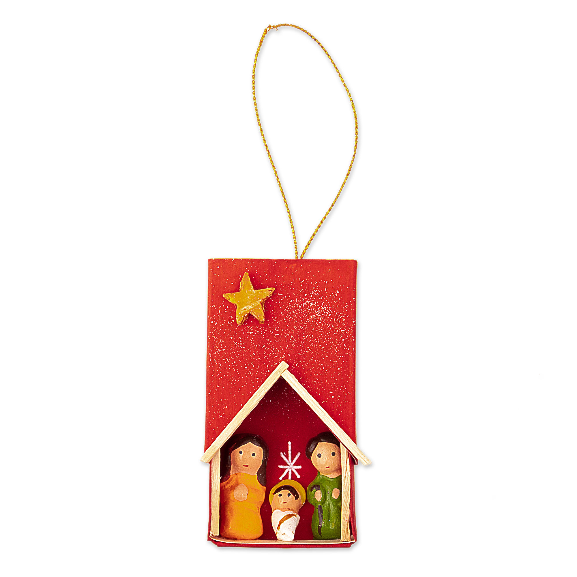 Ophelia & Co. Handmade Bright Nativity Morning Eco-Friendly Nativity ...