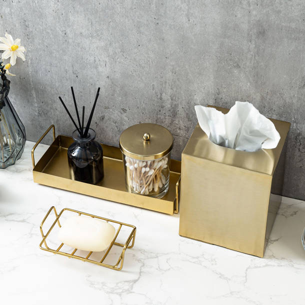 Everly Quinn Metal Makeup Organizer & Reviews - Wayfair Canada