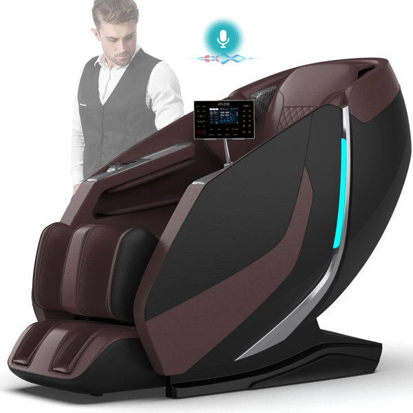 Inbox Zero Faux Leather Heated Massage Chair | Wayfair