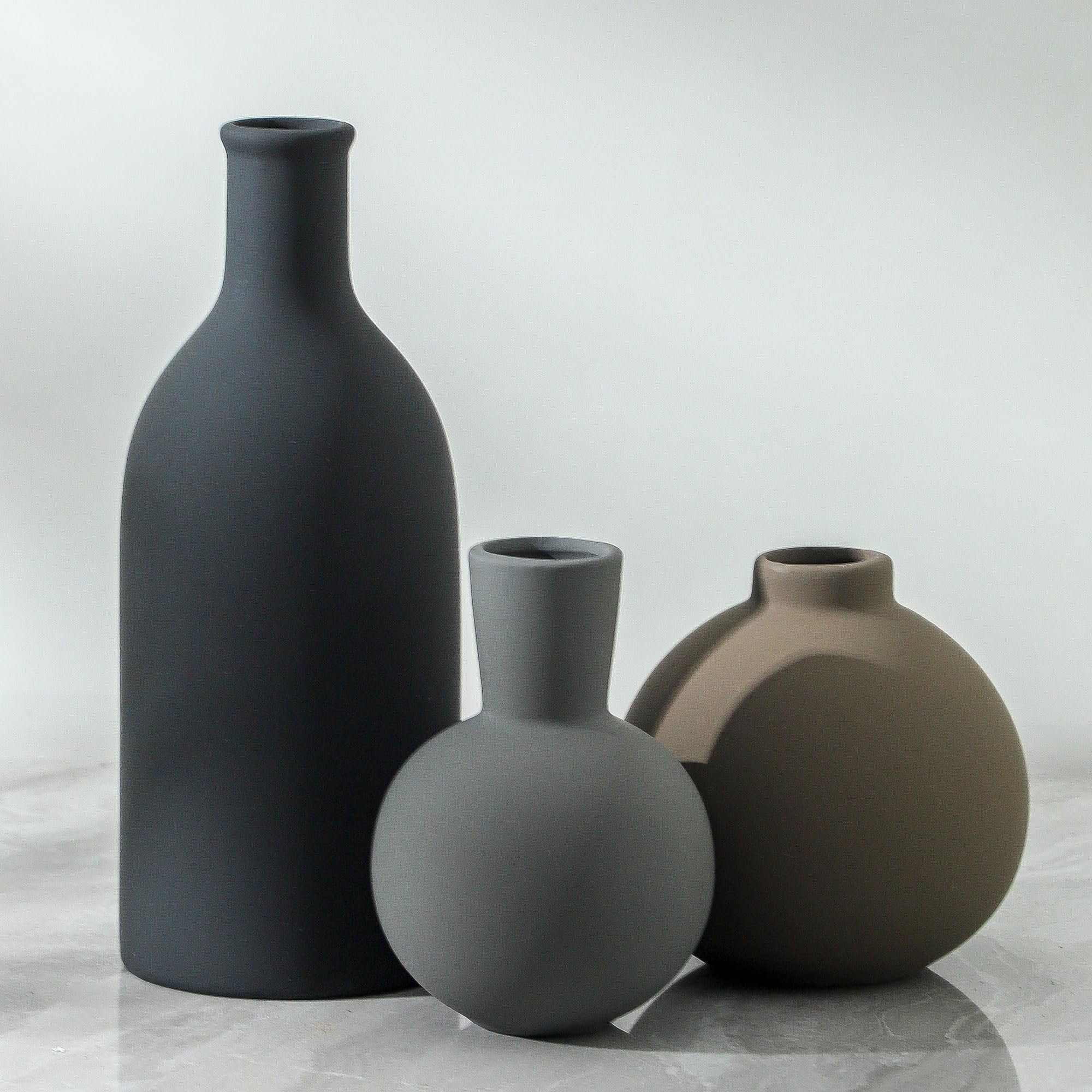 Latitude Run® Ceramic Neutral Vase | Wayfair