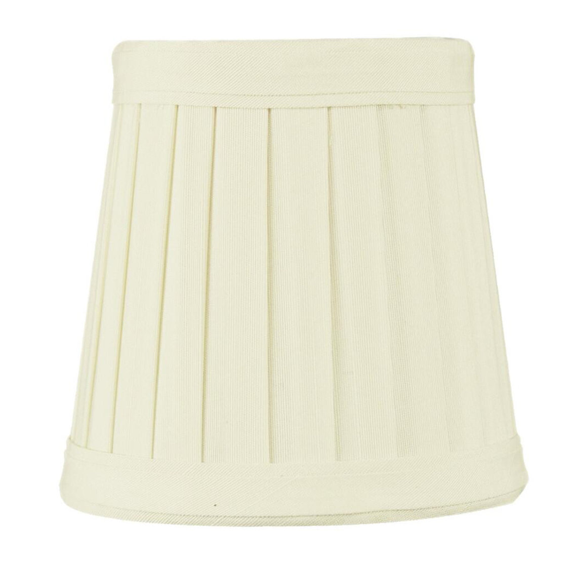 Charlton Home® 4" H x 4" W Linen Empire Lamp Shade ( Clip On ) | Wayfair