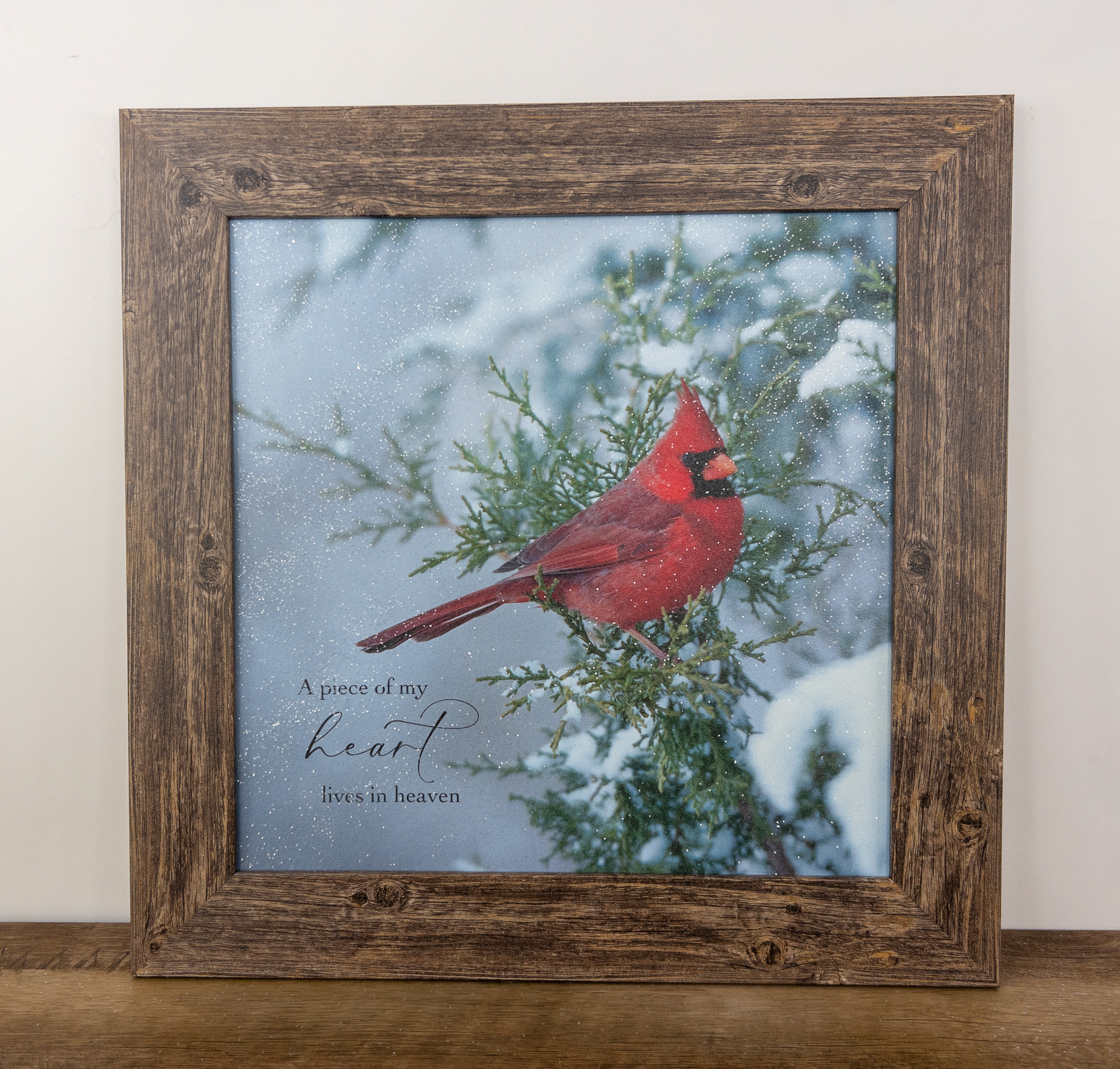 Gracie Oaks A Piece Of My Heart Cardinal - Picture Frame Graphic Art on ...