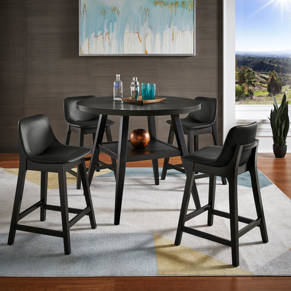 Black Counter Height Kitchen & Dining Room Sets & Tables You'll Love ...