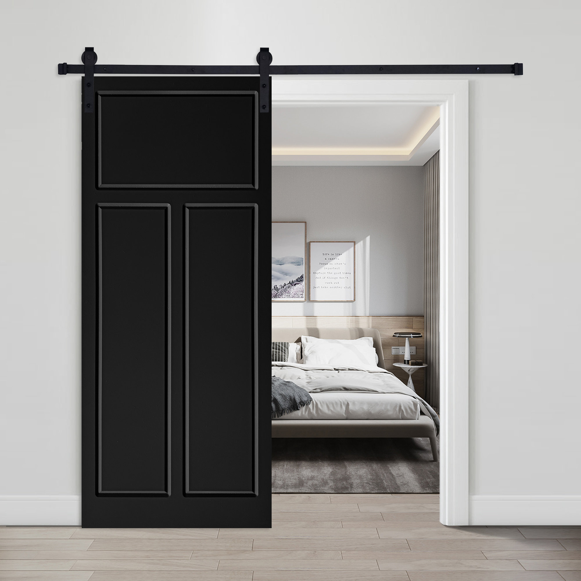 Daowoo Wood Panelled Wood Finish French Doors - Wayfair Canada