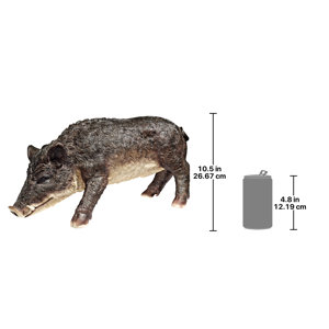 Design Toscano Razorback Wild Boar Statue | Wayfair