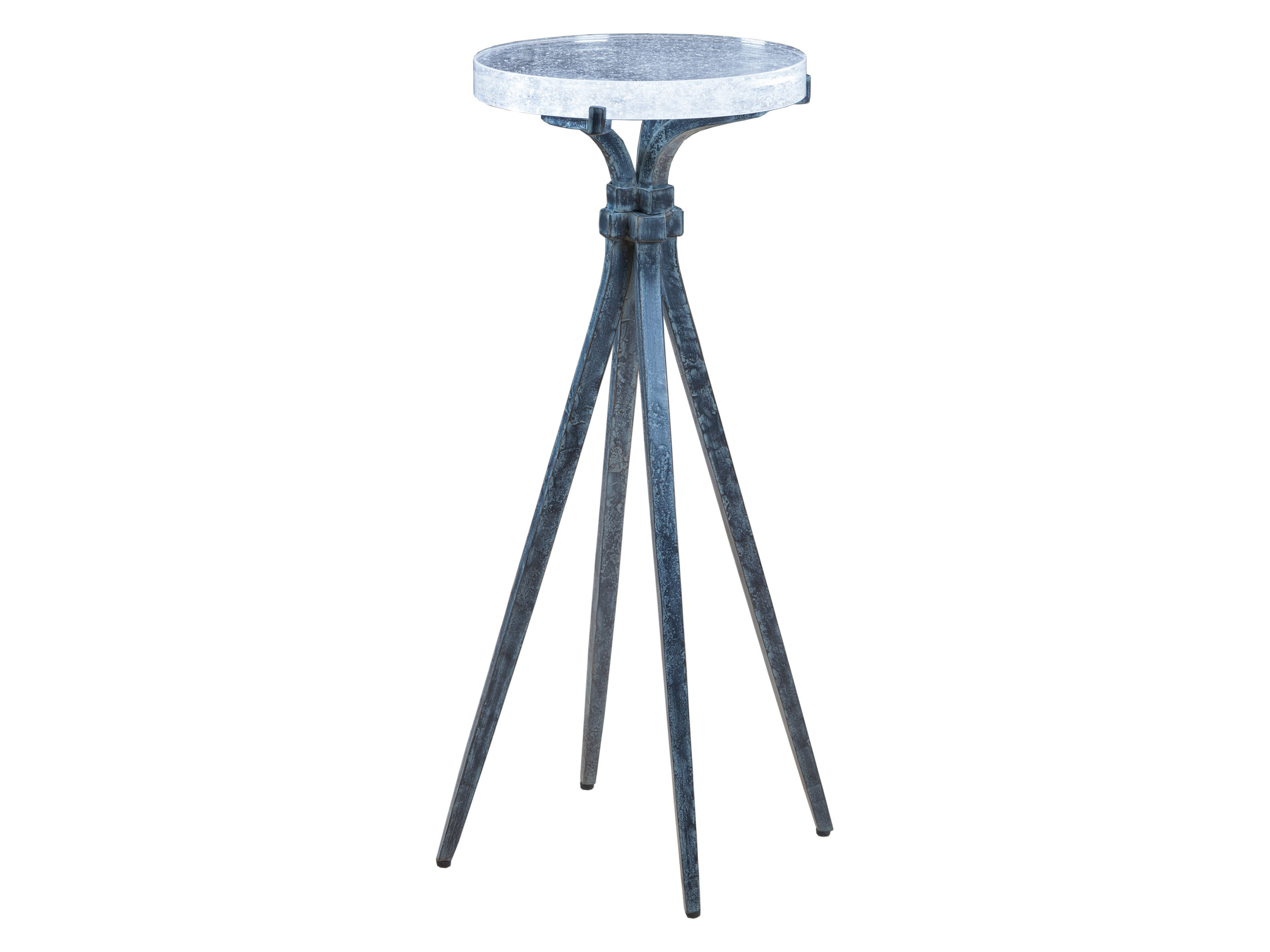 Artistica Home Signature Designs Glass Pedestal End Table | Wayfair